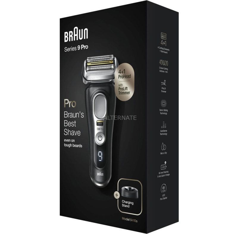 Braun Series 9 9410S Shaver - Wet & Dry