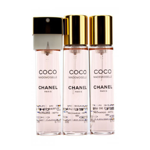 Chanel Coco Mademoiselle Twist & Spray Eau De Parfum Refill 3X20ml For ...