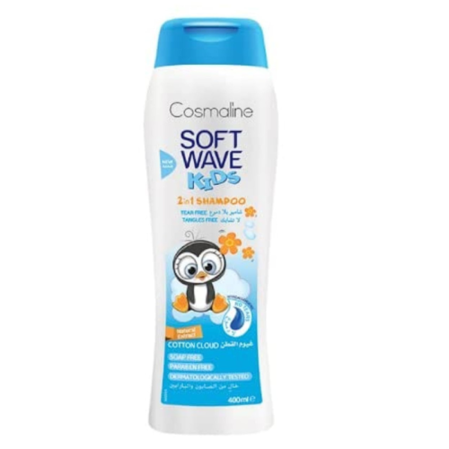 Cosmaline Soft Wave Kids Shampoo Cotton Cloud 400Ml