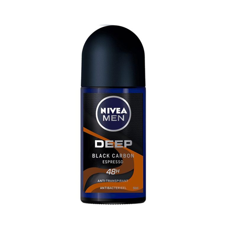 Nivea Men Deo Roll-On - Deep Black Carbon Espresso 50Ml | Mengotti Couture®