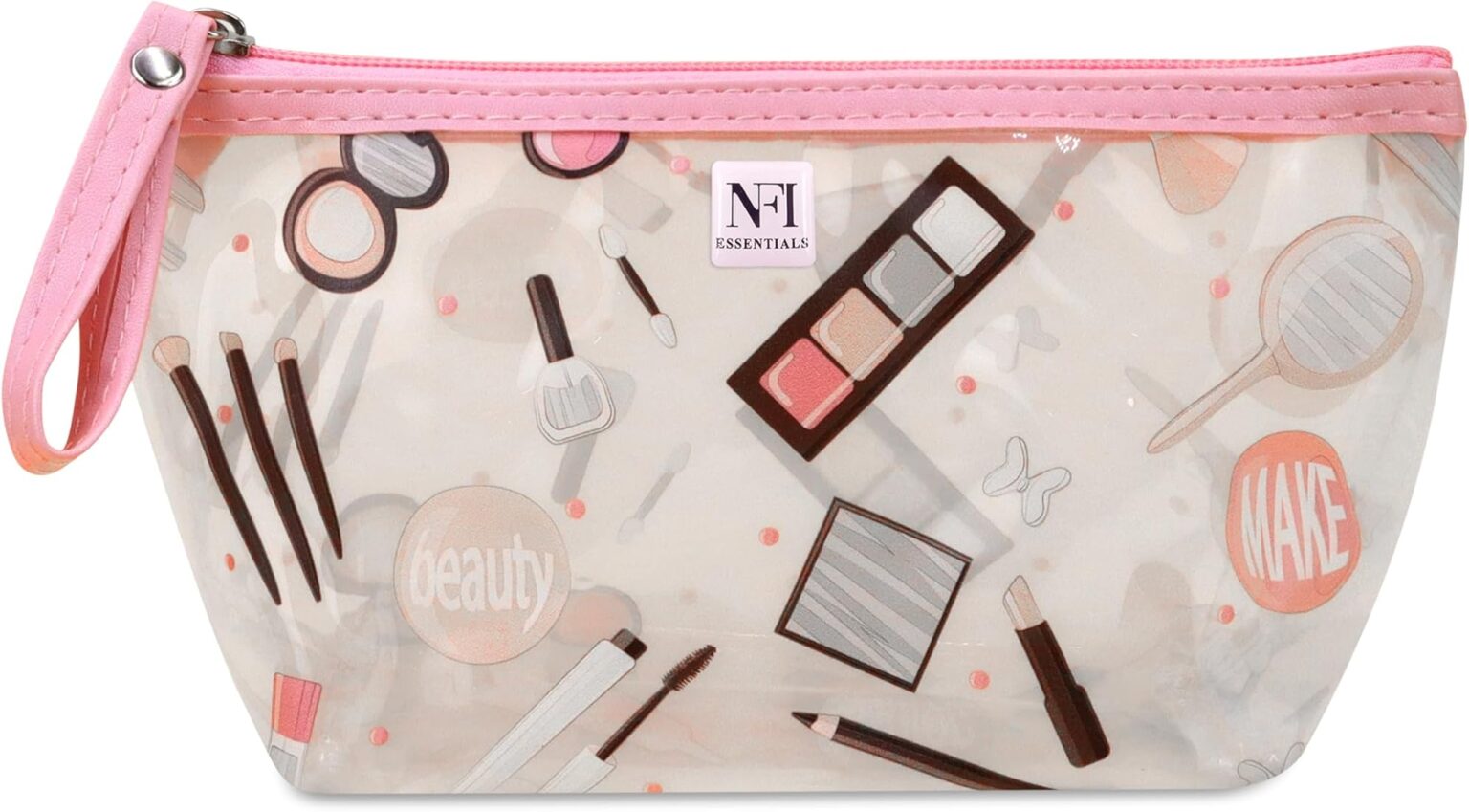 Trendy Transparent Cosmetics Pouch